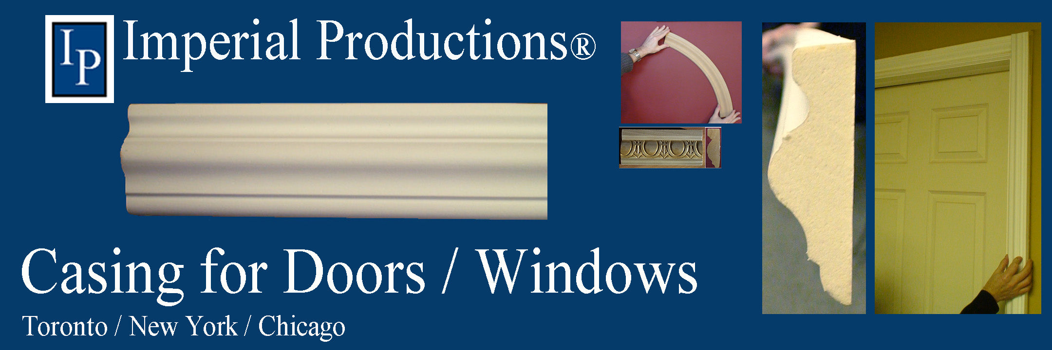 Casings for Doors and Windows Arched, Curved and Straight